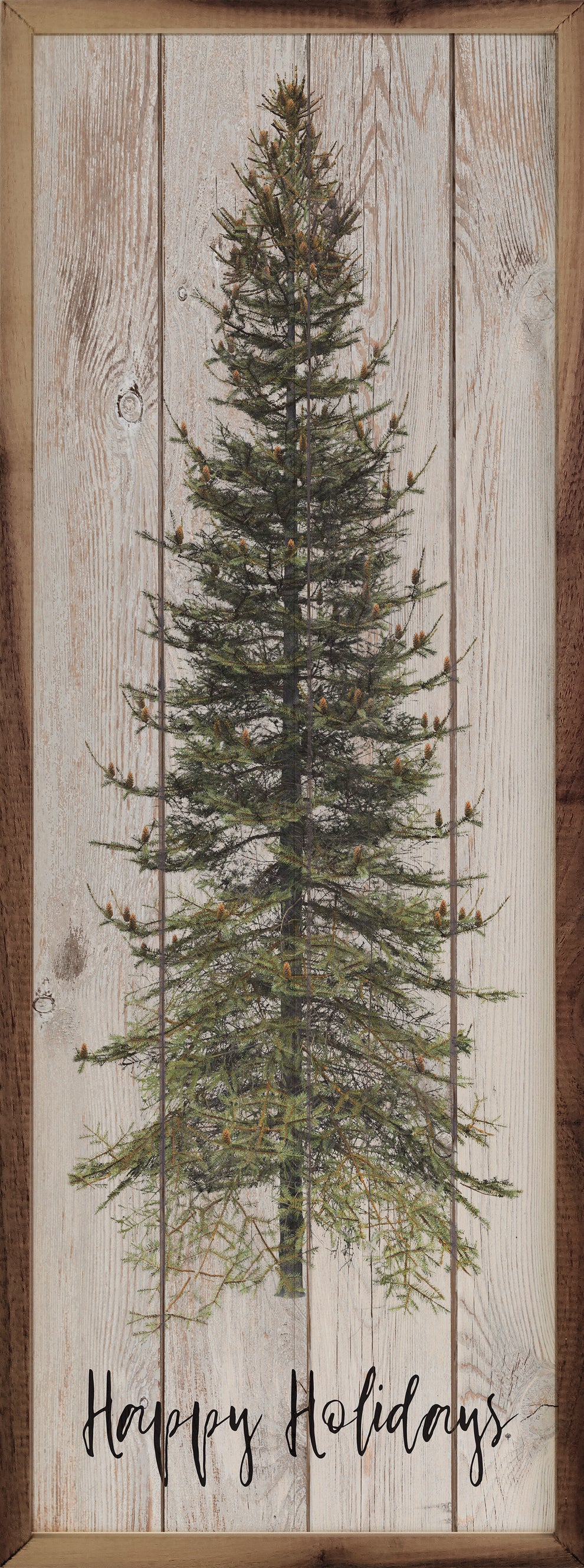 RD - Happy Holiday Skinny Tree 8"x24" – Shimlee